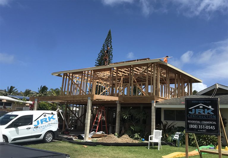 About JRK Construction Hawaii- Kailua Residential Construction Company